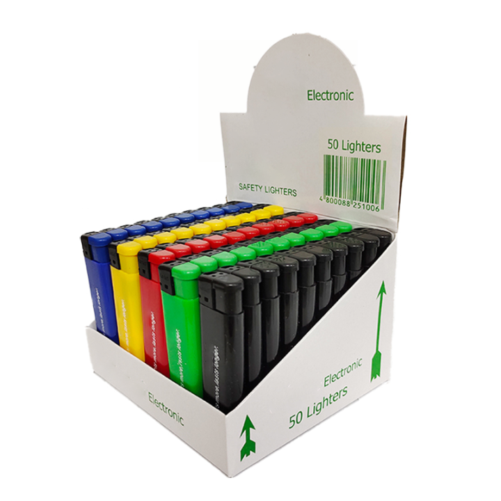 Disposable Windproof Lighter（50pcs/1box）#007 | Lazada PH