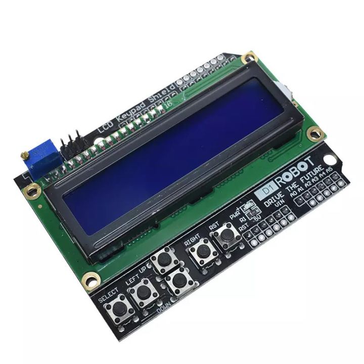 LCD1602 Module จอแสดงผลสำหรับ Arduino ATMEGA328 ATMEGA2560 Raspberry Pi ...