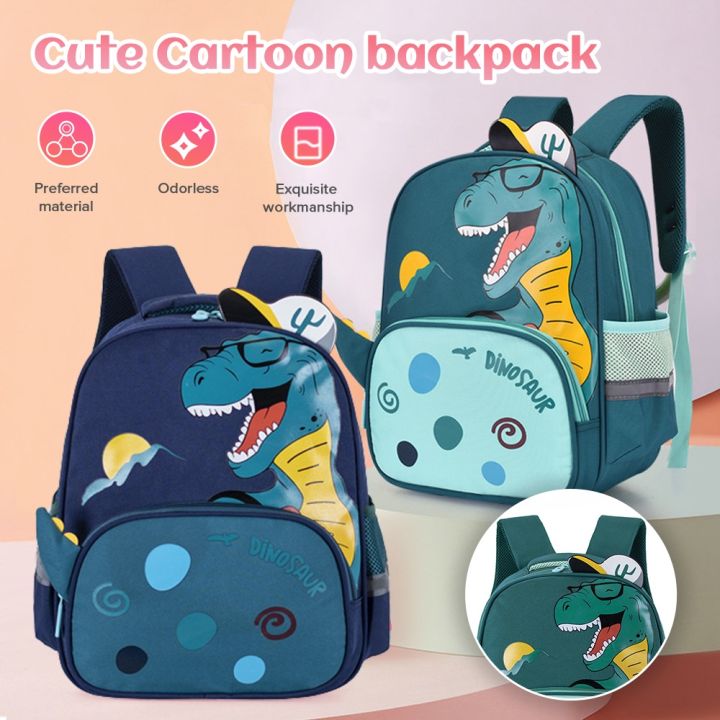 （Pre-order）Cartoon Dinosaur Backpack Kindergarten Children's Schoolbag ...