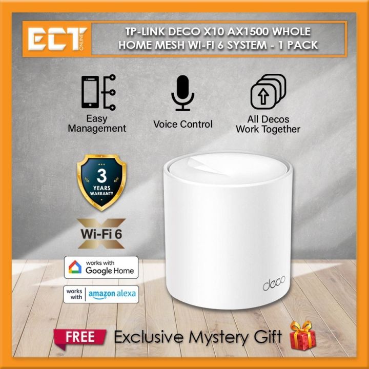 TP-Link Deco X10 AX1500 Whole Home Mesh Wi-Fi 6 System - (1 / 2 / 3 ...