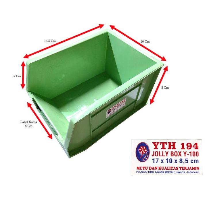 BJA - Jolly Box Kotak Rak Baut Tempat Aksesoris Hanata Stackable Part ...