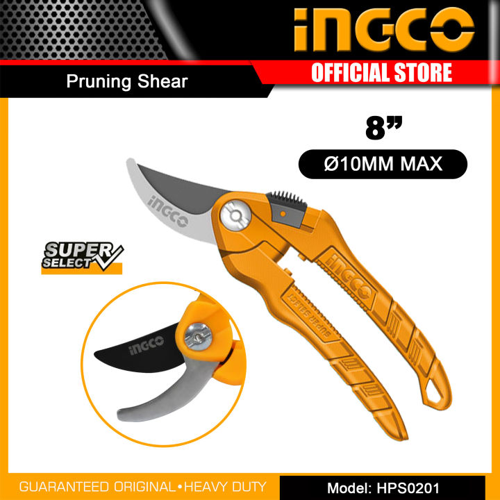 [MALL EXCLUSIVE] INGCO Secateurs Garden Pruning Shear Stem Cutter 8 ...