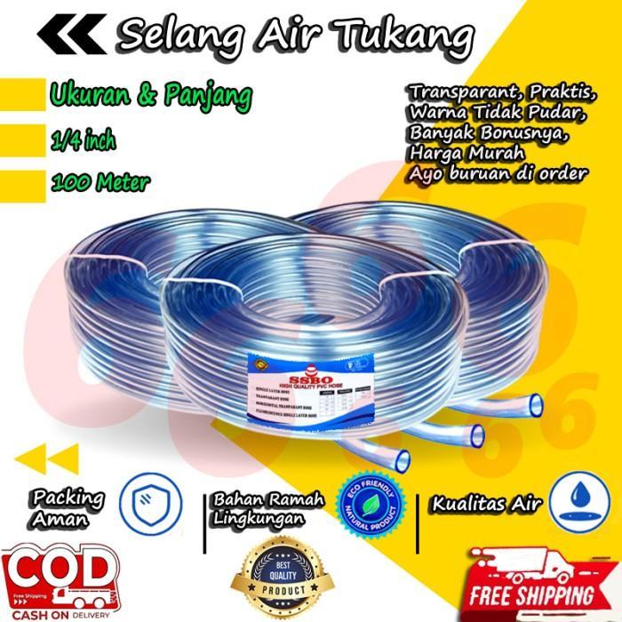 TERLARIS SELANG AIR TUKANG 1/4 INCH SELANG AQUARIUM 100 METER MURAH - CHARLESSTORE5 | Lazada ...