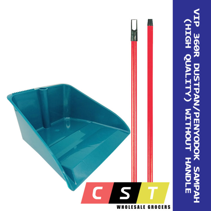 VIP 360R Dustpan/Penyodok Sampah with Handle (High Quality) | Lazada