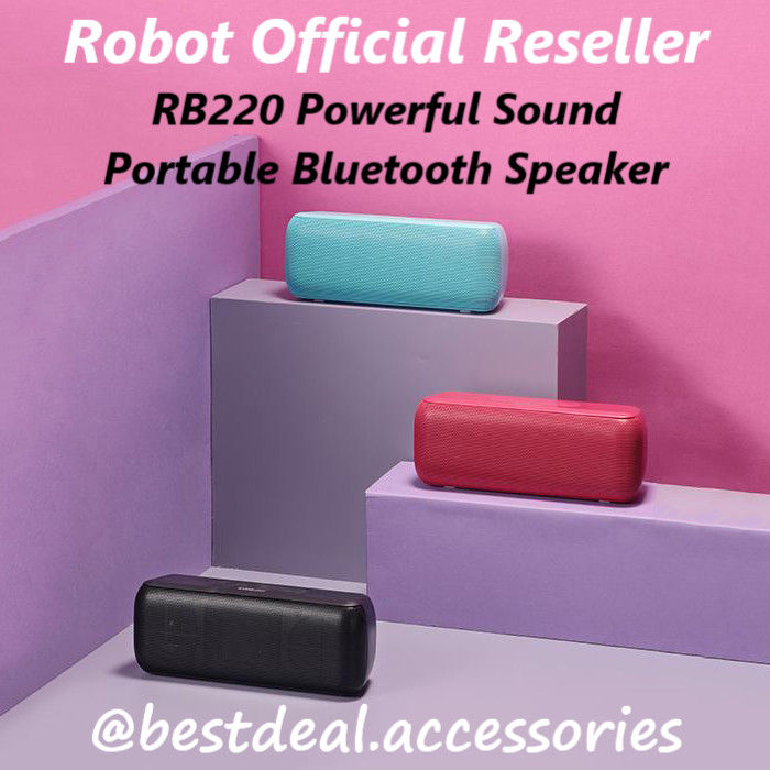 Robot RB220 Portable Bluetooth 5.0 Speaker (New Model RB100 RB210 ...