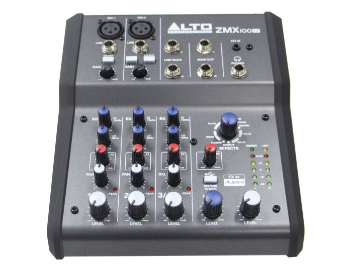 Mixer 4Channel with USB ZMX-100FX ALTO | Lazada.co.th