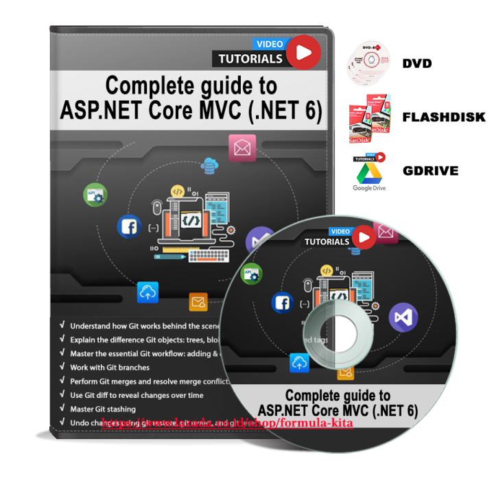 VIDEO TUTORIAL COMPLETE GUIDE TO ASP.NET CORE MVC (.NET 6) | Lazada ...