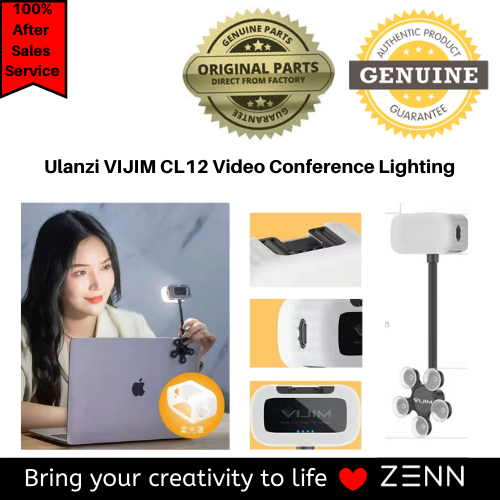 Ulanzi Vijim CL04 Video Conference Lighting Kit | Lazada