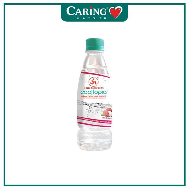 THREE LEGS COOLTOPIA WATER LYCHEE 320ML | Lazada