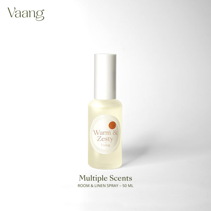 VAANG Room & linen spray สเปรย์ปรับอากาศ – หลายกลิ่น – 50 ml – ห้องหอม ...