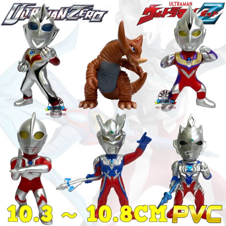 Super Hero Ultraman Z Ultraman Zero Ultraman Tiga Monster Gomora PVC ...