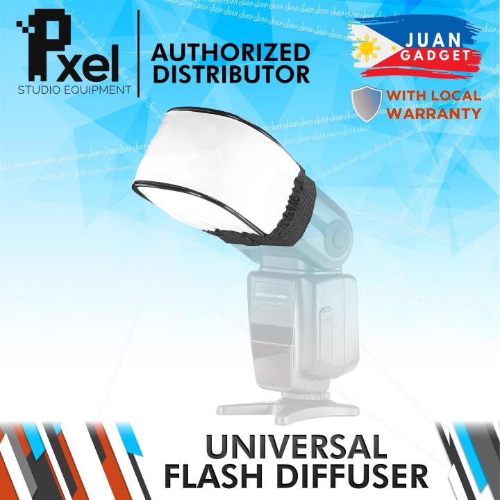 Pxel AA-FD1 Universal Soft Mini Flash Bounce Diffuser Cap for On Camera ...