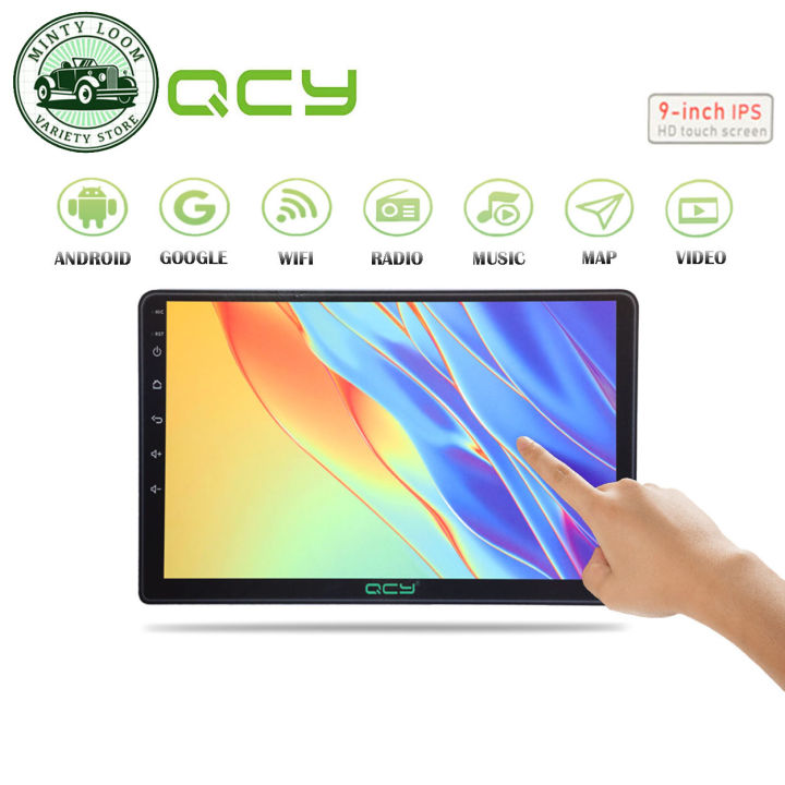 QCY 9INCH T908 Android 11 HD Vehicle Multimedia Player 2+32 | Lazada PH