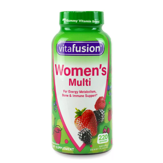 Vitafusion Women's | Multi Natural Berry Flavors, (220 Gummies) For ...