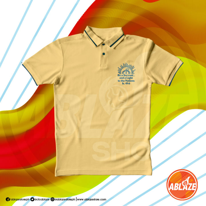 CFC Theme 2024 Servant and Light Polo Shirt | Lazada PH