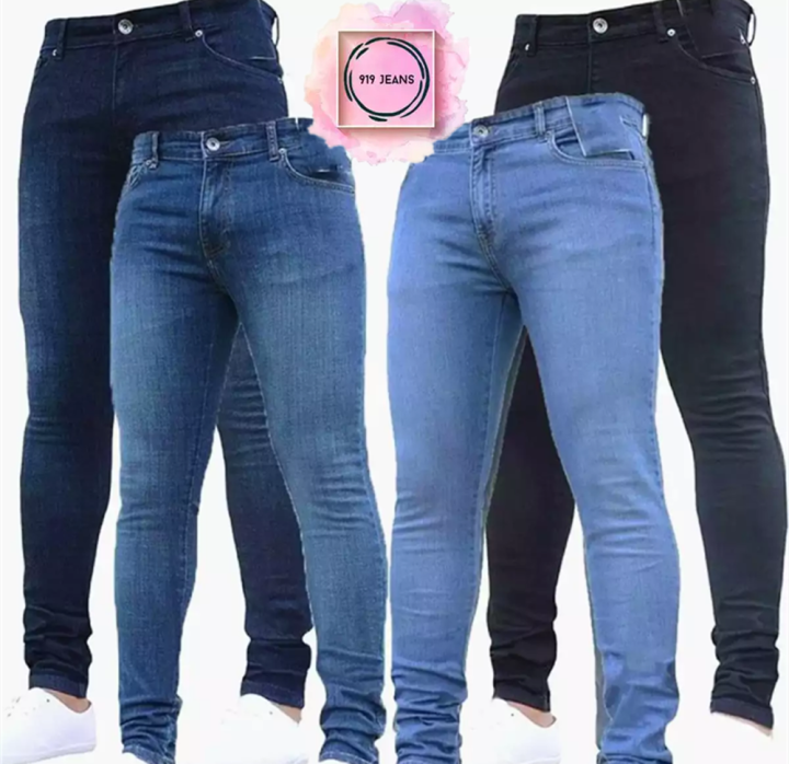 919 Jeans Maong For Men Jeans Pants Korean Skinny Stretchable Denim 6 ...
