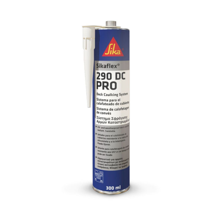 Sikaflex 290 DC PRO Black Deck Caulking Polyurethane Marine Sealant ...