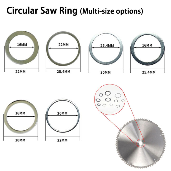Adapter Washer Circular Saw Blade Reducing Rings Conversion Ring ...
