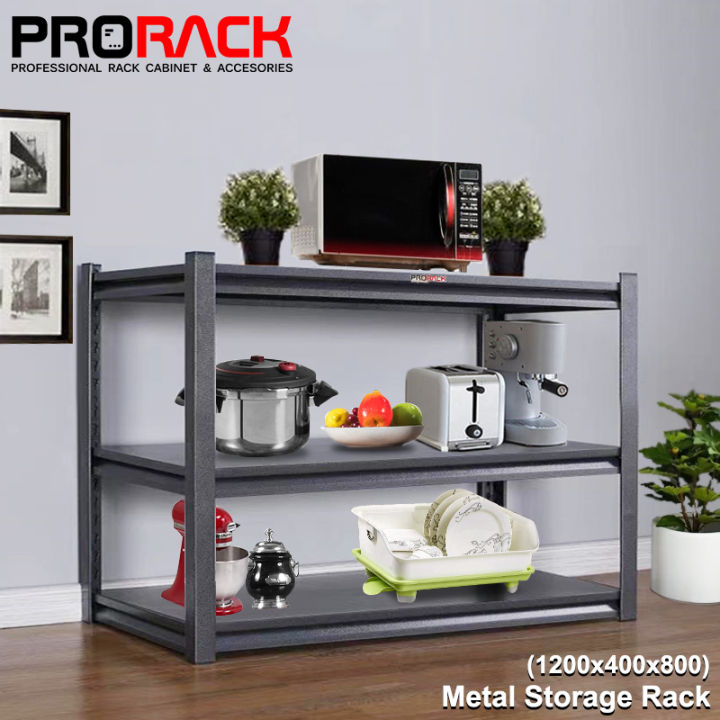 PRORACK MSR 3 layers Boltless Adjustable Rack Shelves Storage Racks ...