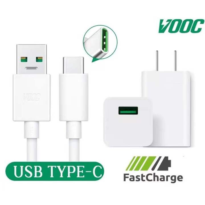 สายชาร์จ ออปโป OPPO SUPER VOOC Type-C และ หัวชาร์จ OPPO VOOC Type-C ...