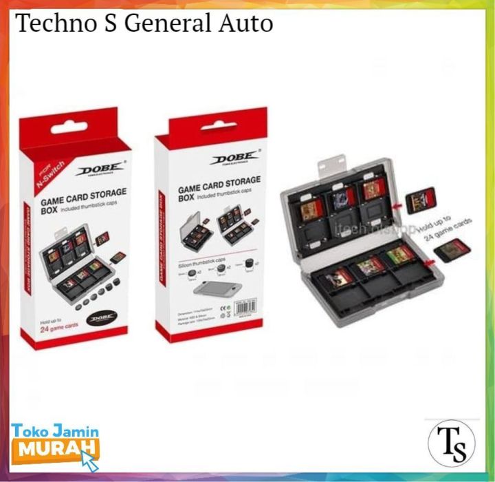 Dobe Nintendo Switch Game Card Storage Box - Gamecard Box Switch ...