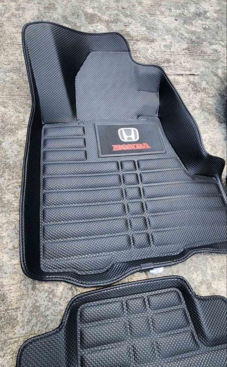 CR-V 2007 to 2021 Diamond Deepdish matting Floor matting with LOGO (3rd ...