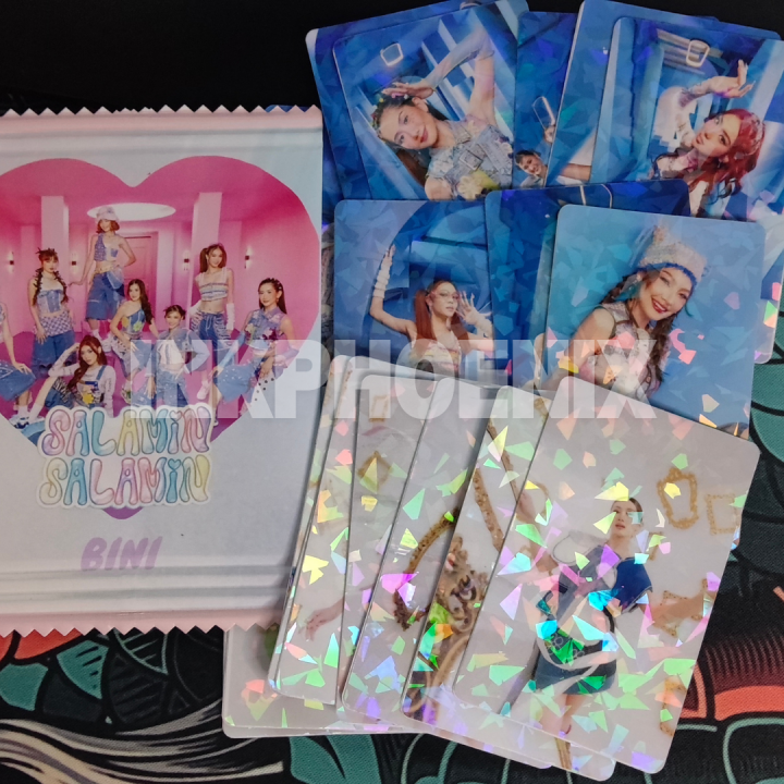 BINI PHOTOCARDS / LOMO CARDS / BLOOMS - MALOI - JHOANA - GWEN - STACEY ...