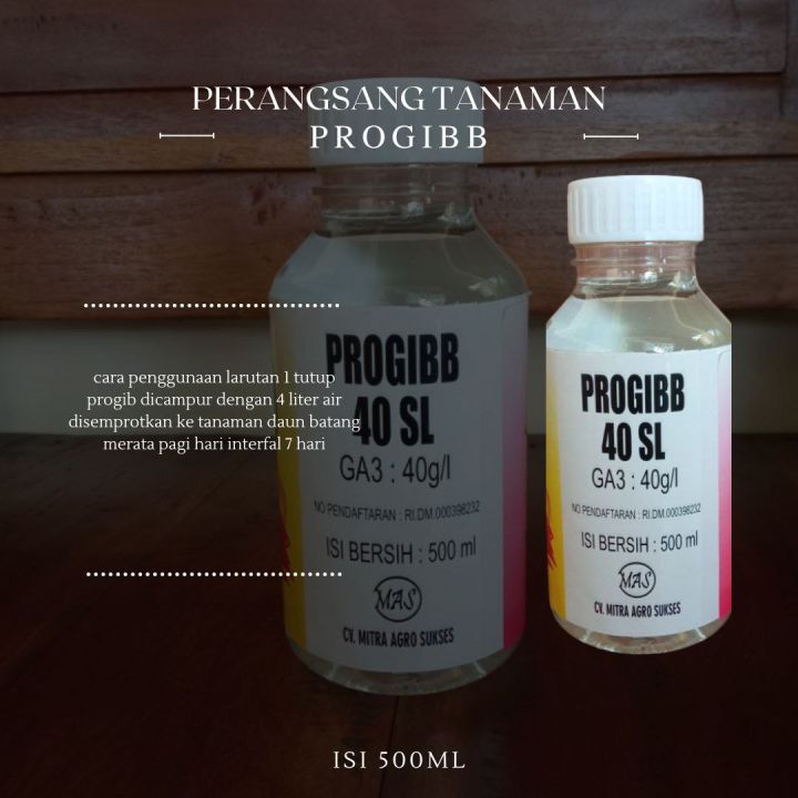 PROGIBB 40 SG Zat Pengatur Tumbuh ZPT GA 3 PEMACU PERTUMBUHAN TANAMAN ...
