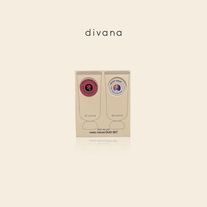 [ เซตขายดี ] divana Hand Cream Duo Set เซ็ตขายดี ครีมทามือ (Queen ...
