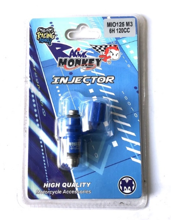 RACING MONKEY FUEL INJECTOR MIO I 125/M3 GT/AEROX 6 HOLES | Lazada PH