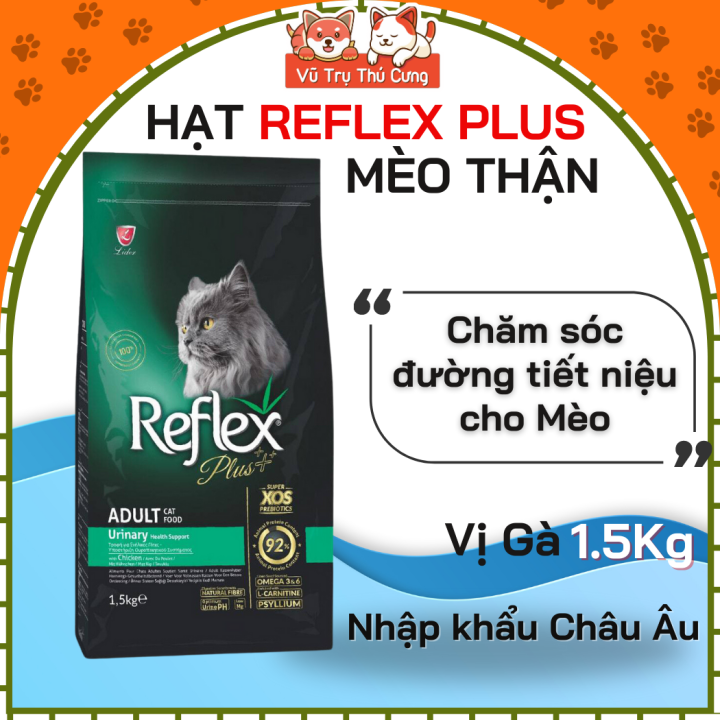 Thức ăn Hạt Reflex Plus Urinary 1,5Kg cho Mèo bị thận vị Thịt Gà ...