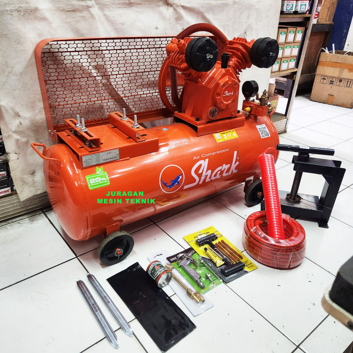 Mesin Kompresor Shark 1/2 HP Tanpa Penggerak | Lazada Indonesia