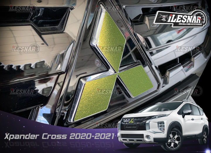 Mitsubishi Xpander Cross 2020-2022 Front and Rear Logo Premium Magic ...