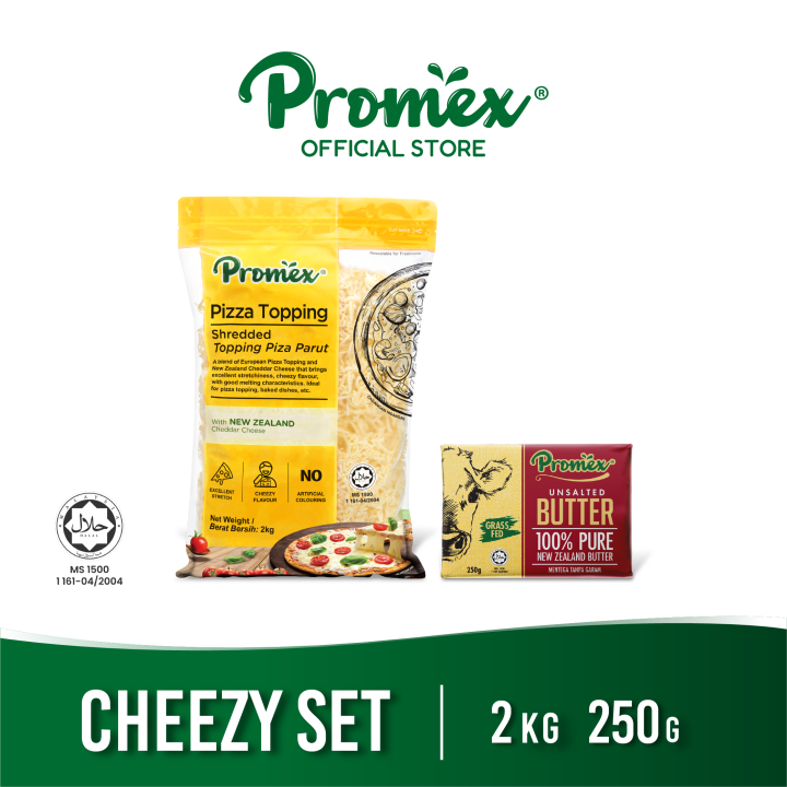 [Penang Delivery Only] Promex Pizza Topping Cheese 2kg + Promex ...
