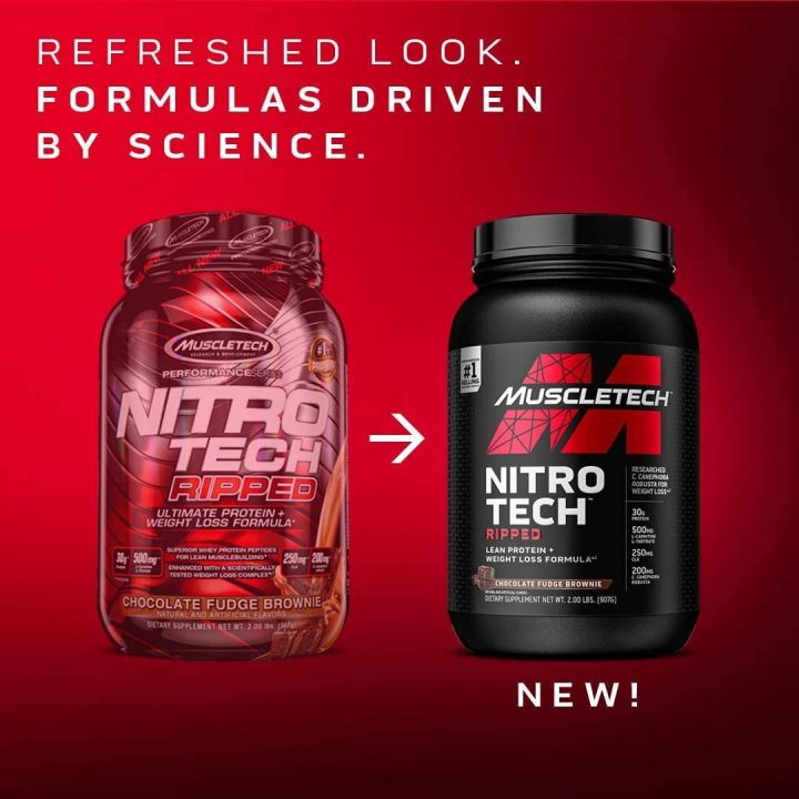 MuscleTech Nitro Tech Ripped Whey Protein Powder, Muscle Tech Nitrotech 2lbs | Lazada PH
