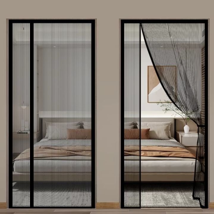 CHICKETTI ติดเอง ประตูแม่เหล็กเปิดข้าง ปิดอัตโนมัติด้วยแม่เหล็ก ป้องกัน ...