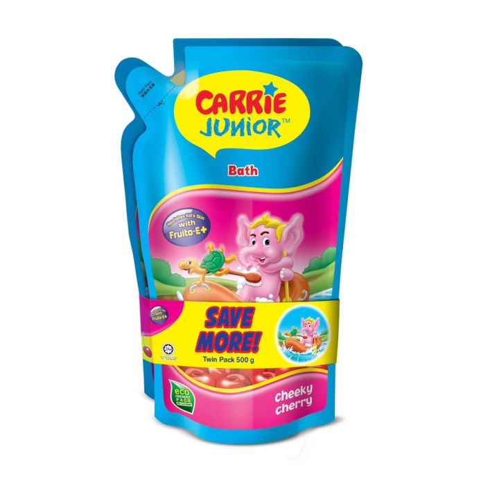 CARRIE JUNIOR BATH-CHEEKY/CHERRY (POUCH) 2x500G | Lazada
