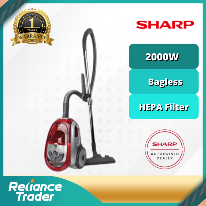 Sharp 2000W Bagless Vacuum Cleaner EC-LS20 ECLS20 | Lazada