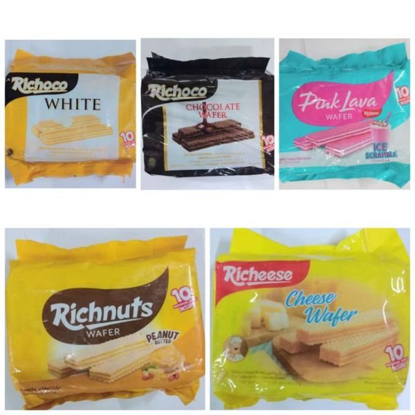 Richeese/Richoco/Pink Lava/Richnuts Wafer Polybag 10s | Lazada PH