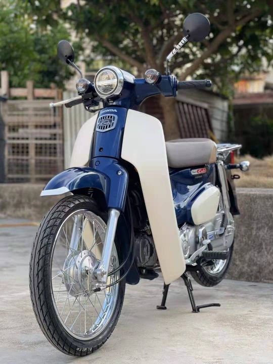 Imported Honda retro cub CUB110 modified curved beam fuel small power ...