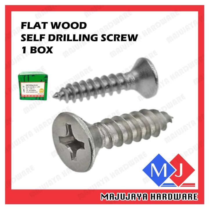 MK BRAND Self Tapping Screw CSK Flat Head Screw For Wood & Plastic ...