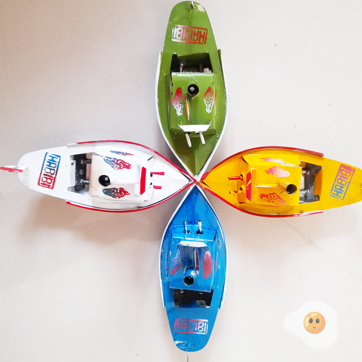 Mainan kapal Perahu Tradisional atau Kapal Otok-Otok Per Kodi (20pcs ...