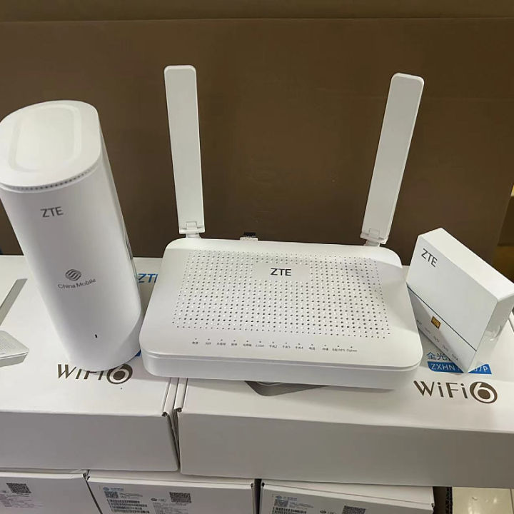 ZTE FTTR optical fiber networking ZTE F7607P main gateway G1620 slave ...