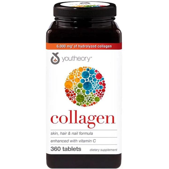 Youtheory Collagen Dietary Supplements 360Tablets (EXPIRED 3/2026 ...