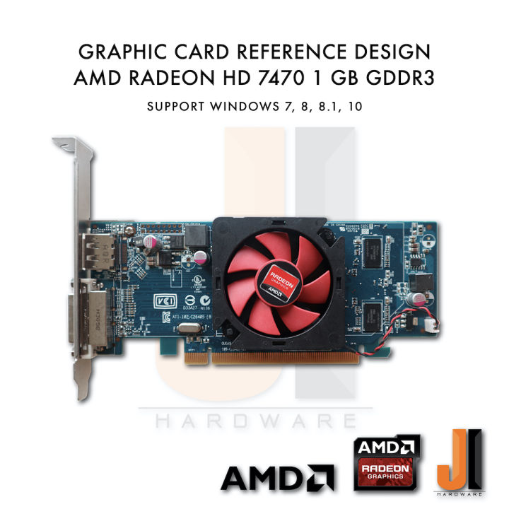 AMD Radeon HD 7470 1GB 64-Bit GDDR3 OEM (มือสอง) | Lazada.co.th