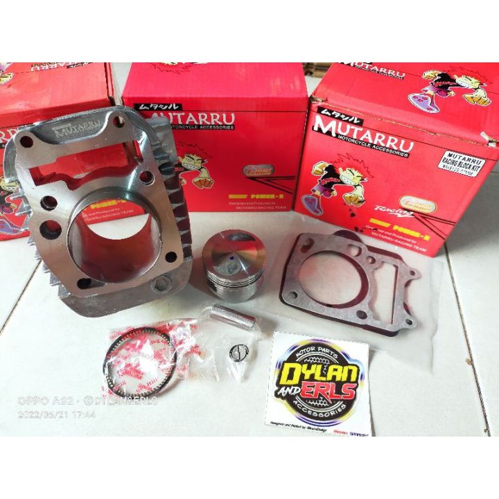 Mutarru Cylinder Block 54mm for Wave125 / Xrm125 / Rs125 | Lazada PH