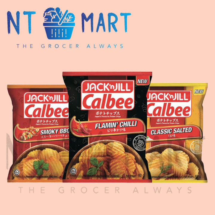 JACK"nJILL CALBEE JAPAN POTATO CHIP 60G | Lazada