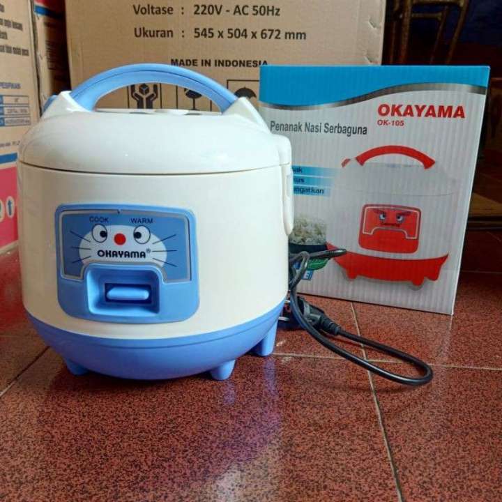 RICE COOKER/MAGICOM OKAYAMA 1 LITER - 2 LITER 3in1 OK-105 | Lazada ...