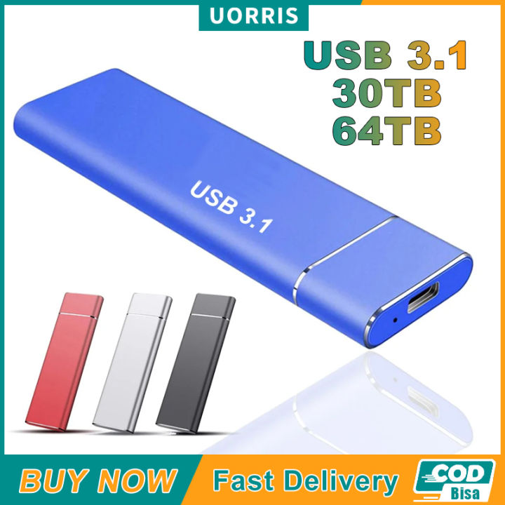 Portable SSD Eksternal SSD 4TB SSD Eksternal Dengan Kapasitas Dan ...