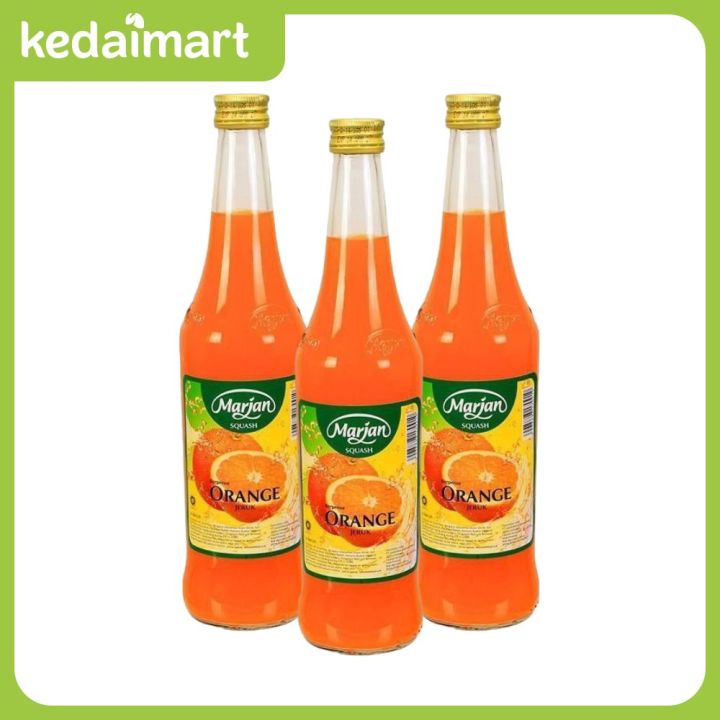 KM Paket Marjan Squash Orange 450 ml x 3 | Lazada Indonesia